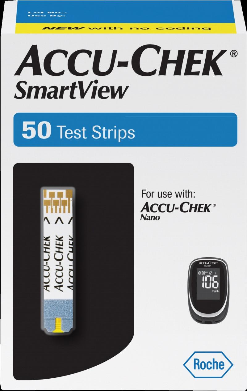 ACCU-CHEK SmartView Test Strips 50 Count - Paragon Diabetic Supply